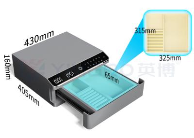China Smart Drawer Jewelry Safe Box Multiple Color Options & OEM Customization Single layer Steel for sale