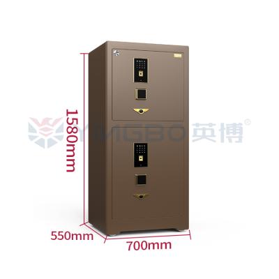 China Antitheft Best Jewelry Safe Box With Watch Winder Biometric Fingerprint Lock CE ISO Certified for sale