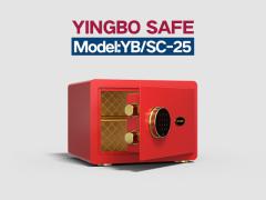 YB/SC-25 red electronic lock home safes