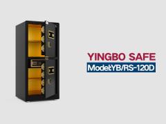 YB/RS-120D fingerprint lock home safes black