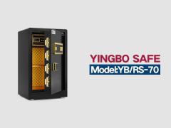 YB/RS-70 fingerprint lock home safes black