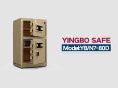 fingerprint lock office safe box dual alarm YB/N7-80D