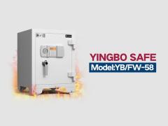 Serratura digitale resistente al fuoco Serratura casella di bloccaggio Rating di fuoco 120mis YB / FW-58 per la casa