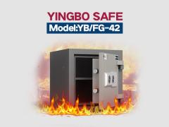 H420mm 키 오픈 방화 잠금 상자 보안용 방화 사무실 안전 YB/FG-42