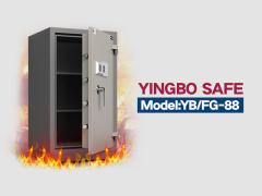 YB/FG-88 Casella di blocco resistente al fuoco Proteggi i tuoi oggetti di valore con una costruzione in acciaio massiccio