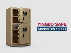 YB-N7-100D-office safe box -gold electronic lock