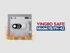 Small Modern Exterior Design Fireproof Safe Box For 120 Mins Fireproof Protection