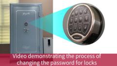 Friendly Notice ----Setting your lock of safes (1)
