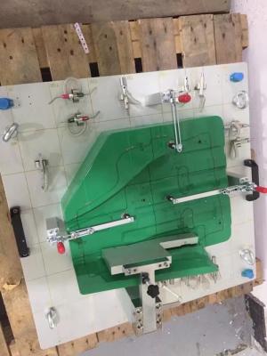China Resin Gauge Inspection Fixture Components Iron / Aluminum Material Ensures Security for sale