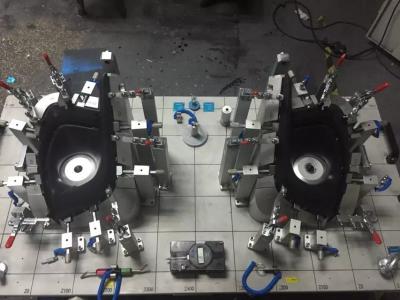 China Micro Machining Automotive Checking Fixtures , Checking Gauge Single - Process Mode for sale