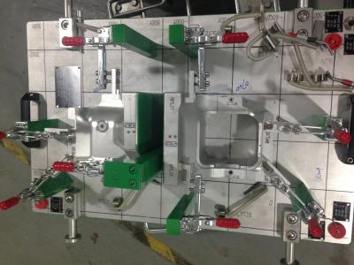 China Customized Structure Automotive Checking Fixtures , Weld Fixture Components Bracket for sale