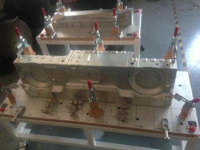 China Auto Stamping Part Checking Fixture Components Inspection Gauges Anodizing Finishes for sale