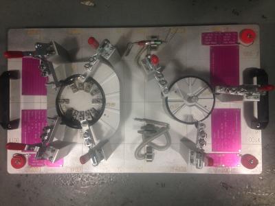 China CNC Machining Inspection Jig Fixture Interior Auto Part Hold CMM Fixture Components for sale