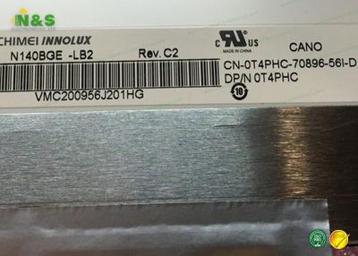 China Greller Glanz Platte 14,0 Zoll Chimei LCD, normalerweise weißes A - Si TFT LCD-Platte N140BGE-LB2 zu verkaufen