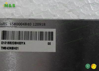 Cina Schermo a 4.3 pollici di TIANMA 45P TFT LCD con il pannello di tocco TM043NBH01 WQVGA 480 (RGB) *272 in vendita