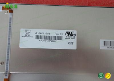 Cina Il pannello LCD eccellente il CMO G104V1-T03 di MVA 10,4» Innolux possiede il rapporto ad alto contrasto LCD in vendita