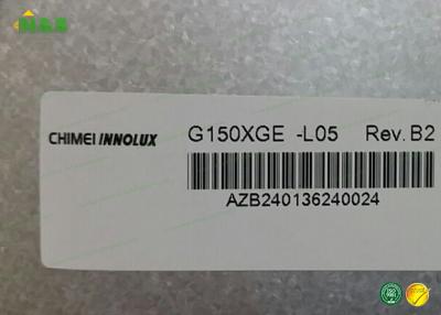Cina Schermo a 15 pollici TFT, luminanza quadrata dell'affissione a cristalli liquidi del computer portatile dei pidocchi del pannello 250 dell'affissione a cristalli liquidi G150XGE-L05 in vendita