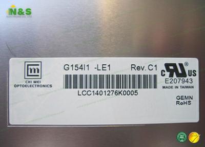 Cina 1280×800 15,4» sostituzione del pannello dell'affissione a cristalli liquidi di G154I1- LE1 Innolux per Industral/macchine ricreative in vendita