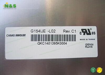Cina G154IJE - Riparazione dell'esposizione dell'affissione a cristalli liquidi di L02 Innolux con risoluzione di 1280*800 WXGA in vendita
