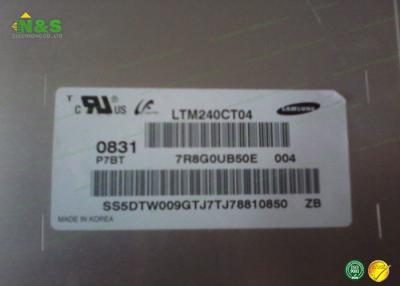 Cina Pannello LCD LTM240CT04, monitor piano a 24,0 pollici di 1920*1200 Samsung dell'affissione a cristalli liquidi di Samsung di rettangolo in vendita