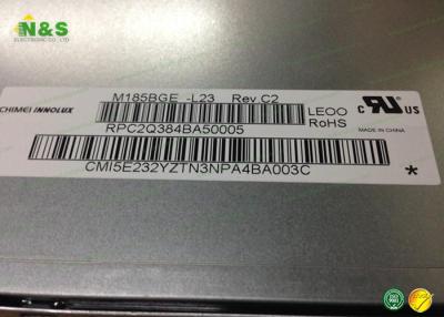 China exposição profissional M185BGE de um Originsl lcd de 18,5 polegadas - L23 brilho alto 1366*768 à venda