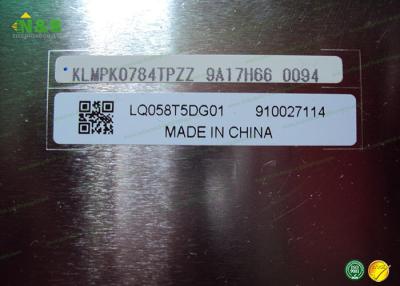 Cina Pannello LCD tagliente a 5,8 pollici LQ058T5DG01 Transmissive con 128.4×70.92 millimetro in vendita