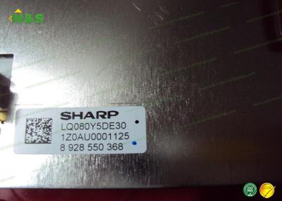 中国 LQ080Y5DE30鋭いLCDのパネル8.0のインチLCM 800×480 320 262K WLED TTL 販売のため
