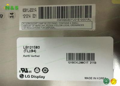 Cina LB121S03-TL04 LG Display a 12,1 pollici 276×209×10.6 millimetro per l'applicazione industriale in vendita