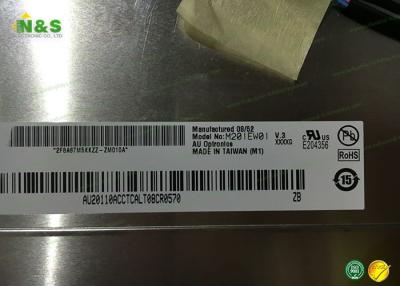 Cina Pannello LCD normalmente nero di M201EW01 V3 AUO a 20,1 pollici con area attiva di 433.44×270.9 millimetro in vendita
