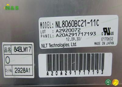 China Painel do NEC LCD do NEC NL8060BC21-11C 8,4 polegadas com área ativa de 170.4×127.8 milímetro à venda