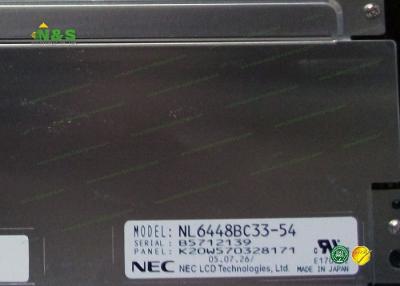 Cina Pannello LCD a 10,4 pollici 211.2×158.4 millimetro del NEC NL6448BC33-54 per l'applicazione industriale in vendita