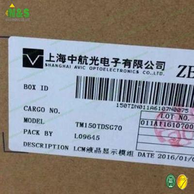 Cina IL LCD di TM150TDSG70 Tianma visualizza il ² di 15inch 300 cd/m (tipo.) Pannello normalmente bianco di TFT LCD in vendita