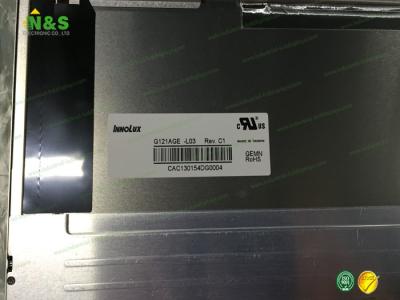 Cina Pannello LCD ricoprente duro G121AGE-L03 di Innolux a 12,1 pollici con il profilo di 260.5×204×8.9 millimetro in vendita