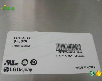 China 1280×1024 het digitale Comité van AUO LCD, het Schermlb190e02-sl01 a-Si TFT LCD van Auo LCD 19,0 Duim Te koop