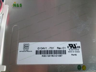Cina Esposizione piana di rettangolo di descrizione a 10,4 pollici LCD 640×480 del pannello di G104V1-T01 Innolux in vendita