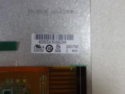 Cina Risoluzione a 5 pollici 800×480 del quadro comandi di TFT LCD G050VTN01.0 Auo C/R 600/1 in vendita