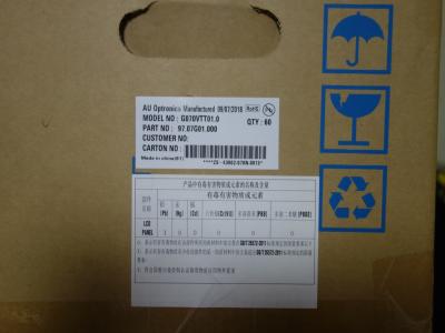 Cina 4 il pannello LCD resistente di tocco AUO del cavo, l'esposizione G070VTT01.0 60Hz di TFT LCD la velocità di rinfrescamento in vendita