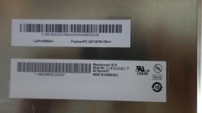Cina Schermo LCD dell'OEM 1,0 millimetro Pin Pitch 16.7M G185HAN01.0 Auo in vendita