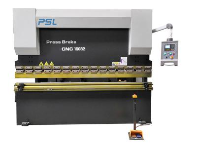 China Wc67k-125t/3200 Elektrische Hydraulische Persrem 100 Ton Metal Steel Bending Machine 8 ' Te koop