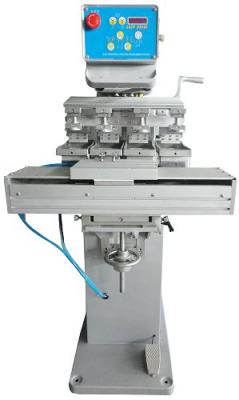 China 4-Color Pad Printing Machine with Shuttle for sale