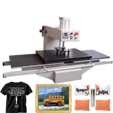 China Máquina pneumática da imprensa do calor com Workingtable deslizante à venda