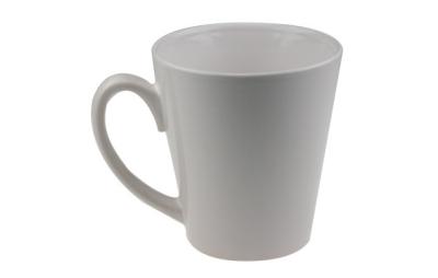 China 12oz Subimation Whit Ceramic Conic Mug for sale