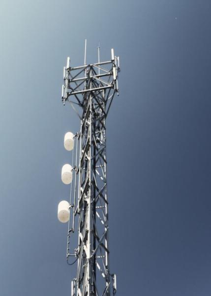 Quality 4G 5G Wireless Telecommunications Communication Solar Power Telecom Radio 3 Legged Angular Steel Tower for sale