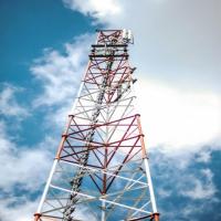 China Self Supporting Telecom Tower 3 Legs Triangular Angle Steel Lattice Tower for sale