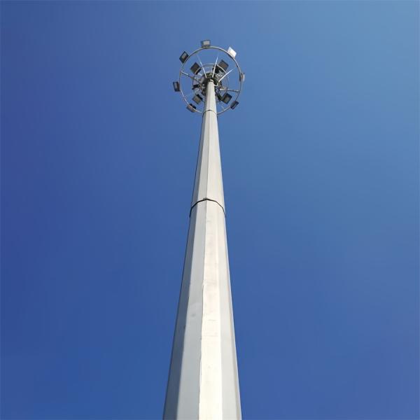 Quality Communication 20 30 40 M Self Supporting Antenna Mast 4G 5G Wifi Monopole Telecom Tower for sale