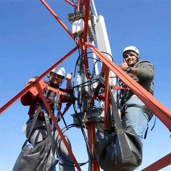 Quality 50m Microwave Antenna Self Supporting Tower Lattice Design 3 Legged Telecommunic for sale