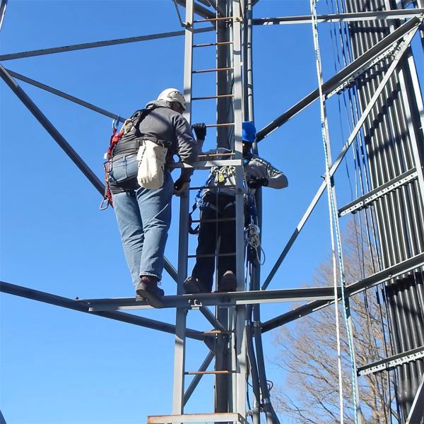 Quality 50m Microwave Antenna Self Supporting Tower Lattice Design 3 Legged Telecommunic for sale