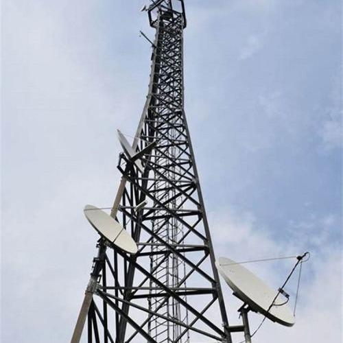 Quality Q255B Q355B Q420B Design 3 Legged Angular Steel Tower Telecommunication Tower for sale