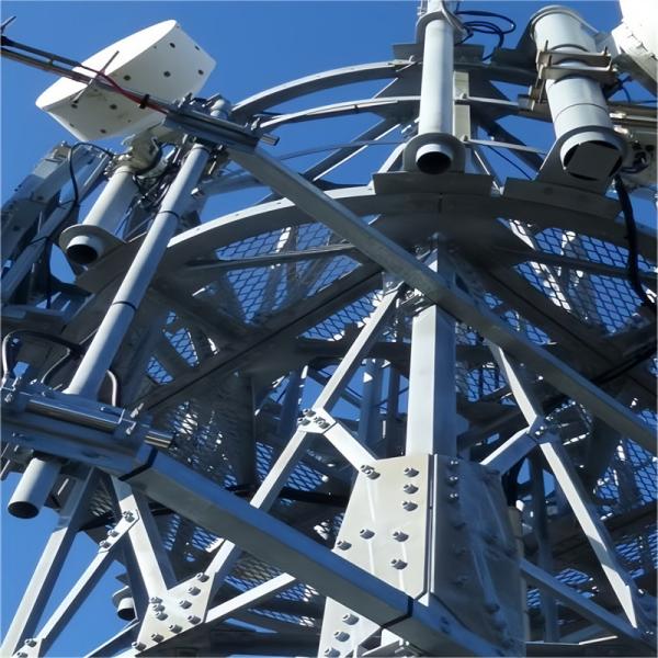 Quality 40 Meter Telecom Tower Manufacturer Working platform Antenna Radio 3 Legged for sale