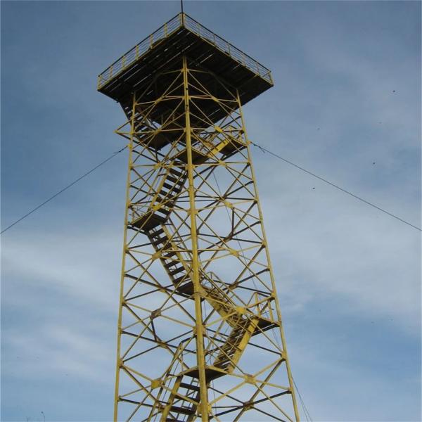 Quality Forest Fire Watchtower Guard Tower Of Building Lightning Protection Towers for sale